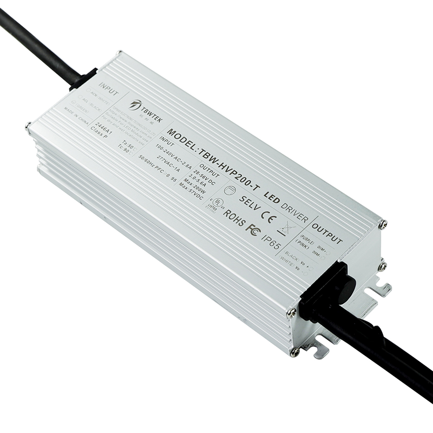 TBWTEK LED Grow Driver Dimmable Power Supply 200W - UL,FCC, TUV, SAA CE ...