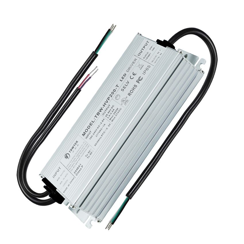 TBWTEK LED Grow Driver Dimmable Power Supply 200W - UL,FCC, TUV, SAA CE ...